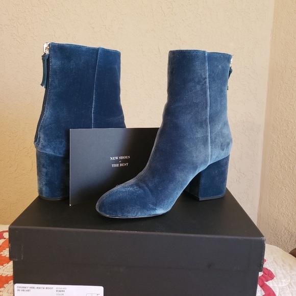 J. Crew | Shoes | J Crew Sadie Luxe Velvet Ankle Boot | Poshmark